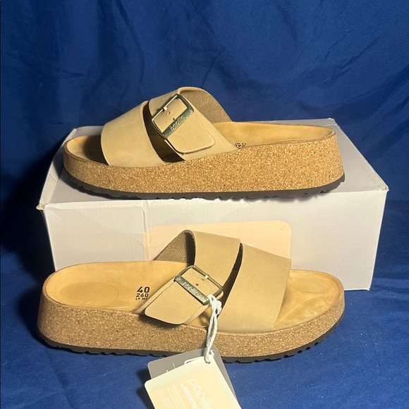 Papillio | Shoes | Papillio Almina Sandcastle Nubuck Leather 9 Women Qs ...
